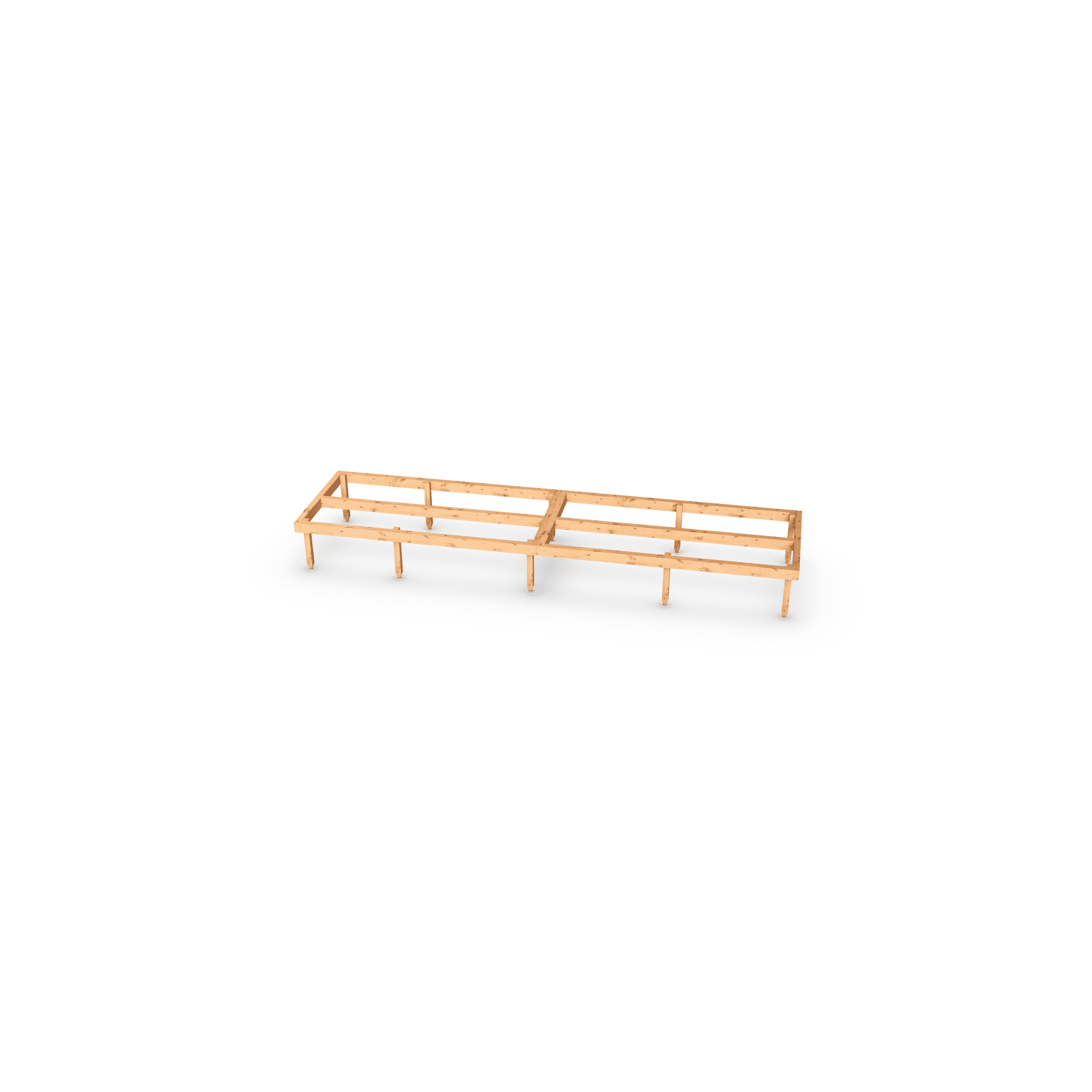 12X3 Empire Timber Shed Base - Empire Sheds