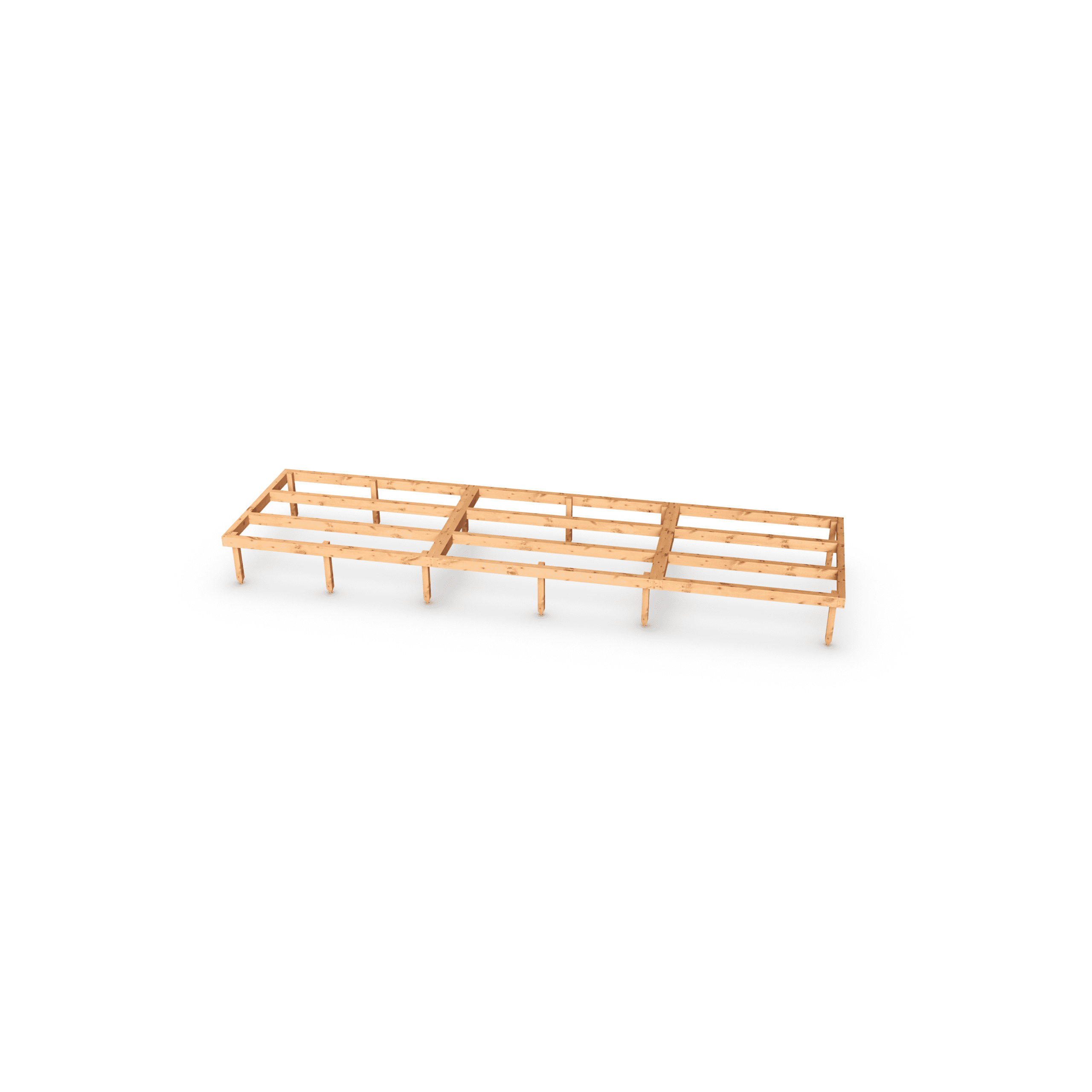 14X4 Empire Timber Shed Base - Empire Sheds