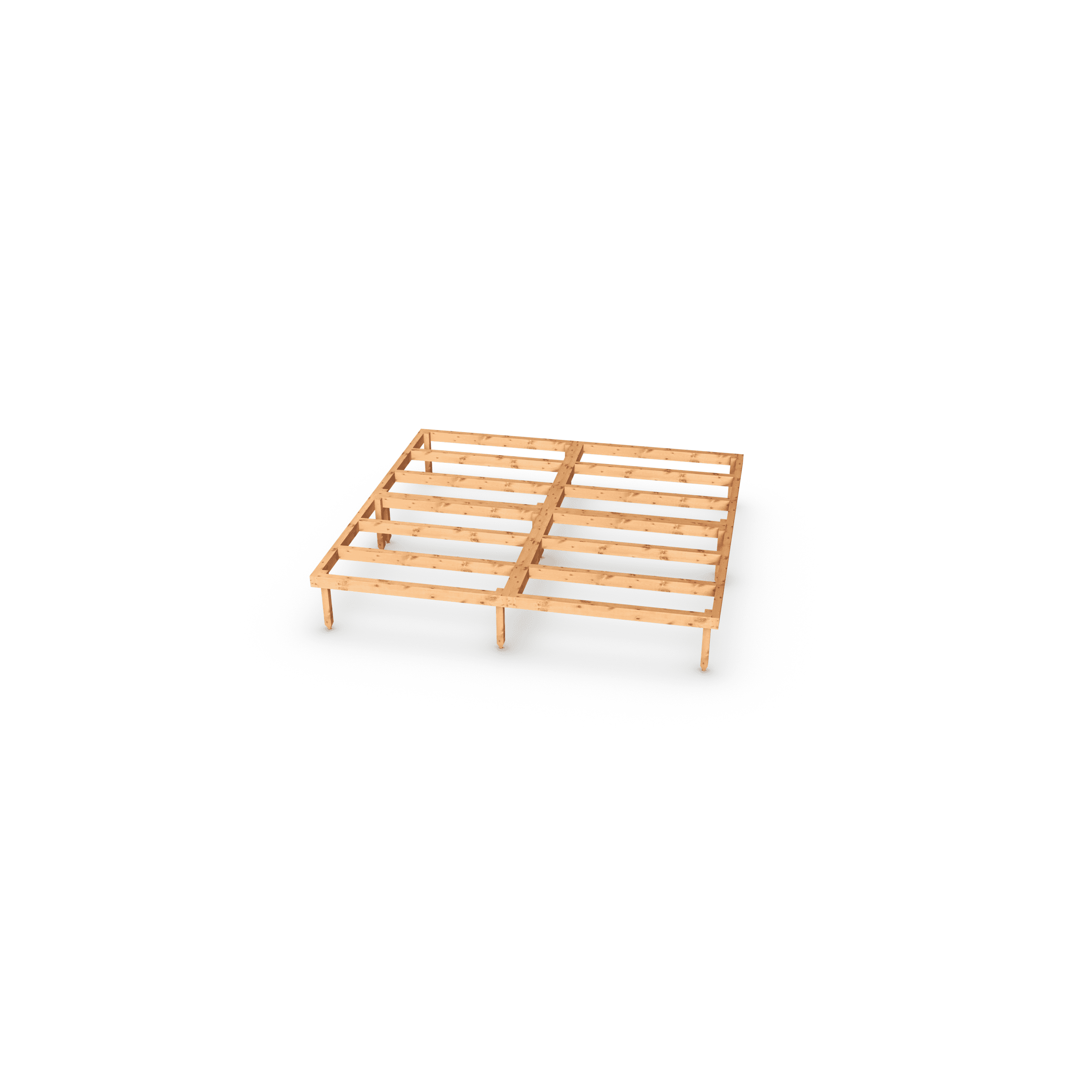 8X8 Empire Timber Shed Base - Empire Sheds